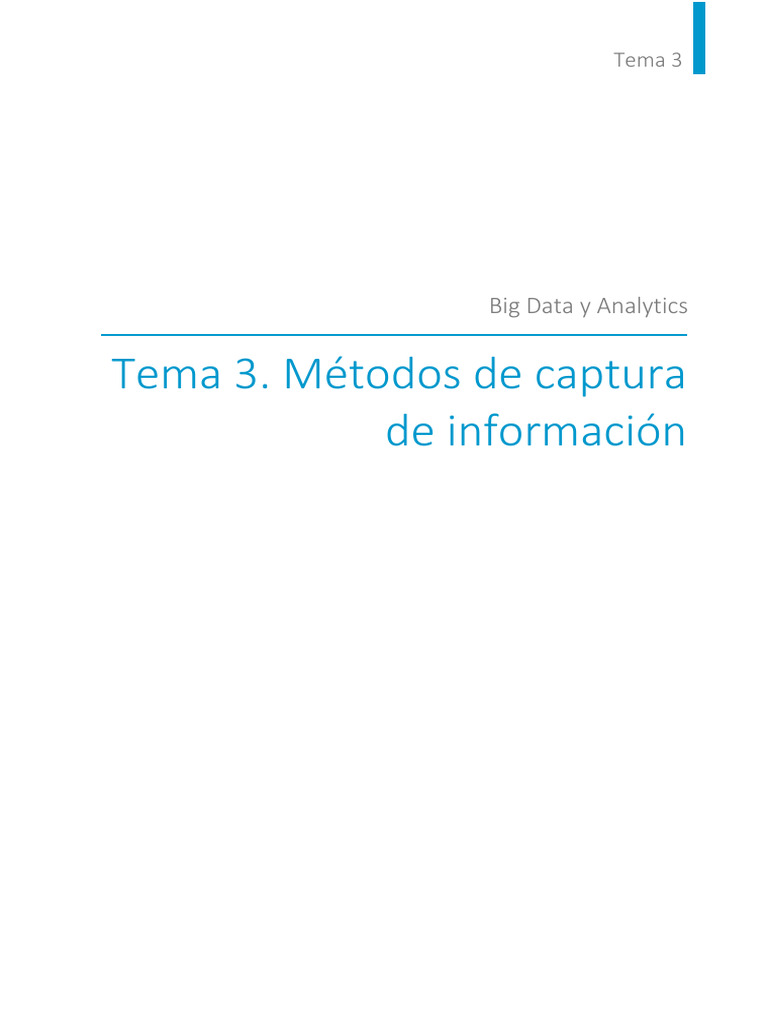 Tema 3 BDA | PDF | Big Data | Datos