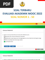 Paket Soal 1 Mooc | PDF