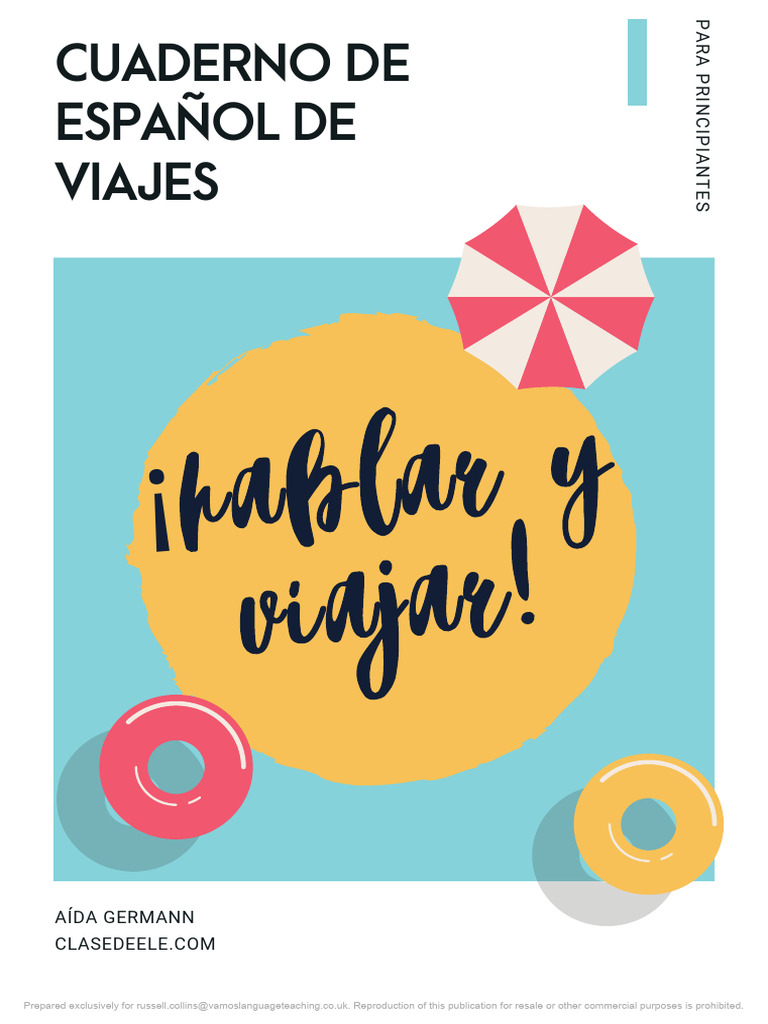 Español de Viajes | PDF | Lengua española | Lingüística