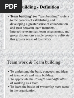 Team Building Proposal | PDF | Team Building | Emergence