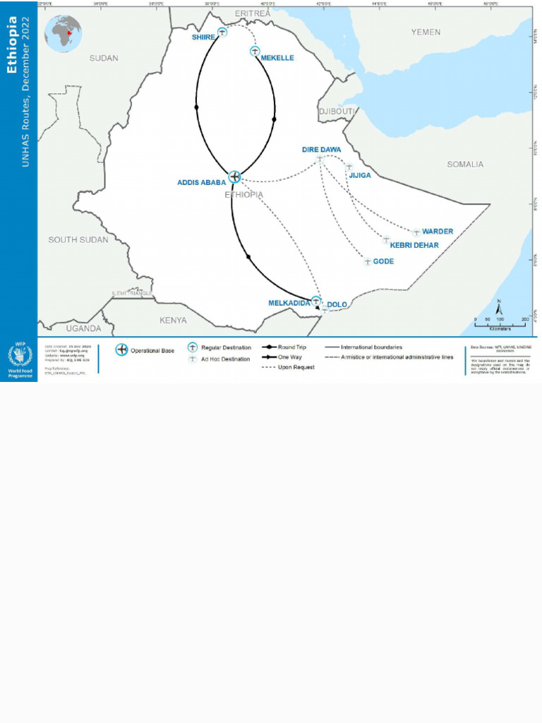 ETH UNHAS Route | PDF