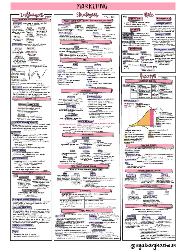 Business Marketing Mind Map | PDF