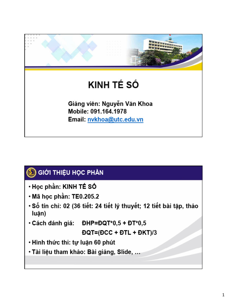 Slide Bai Giang Kinh Te So 2024 | PDF