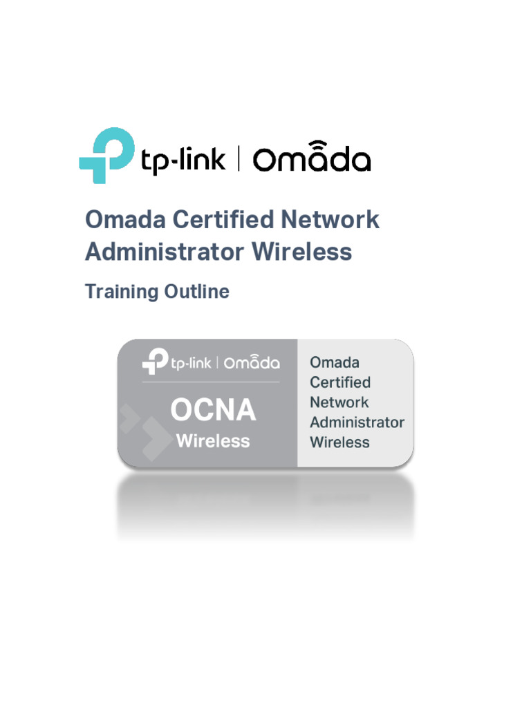 OCNA Wireless - Training Outline - V1.1.0 - EN | PDF | Wireless Lan | Computer Network