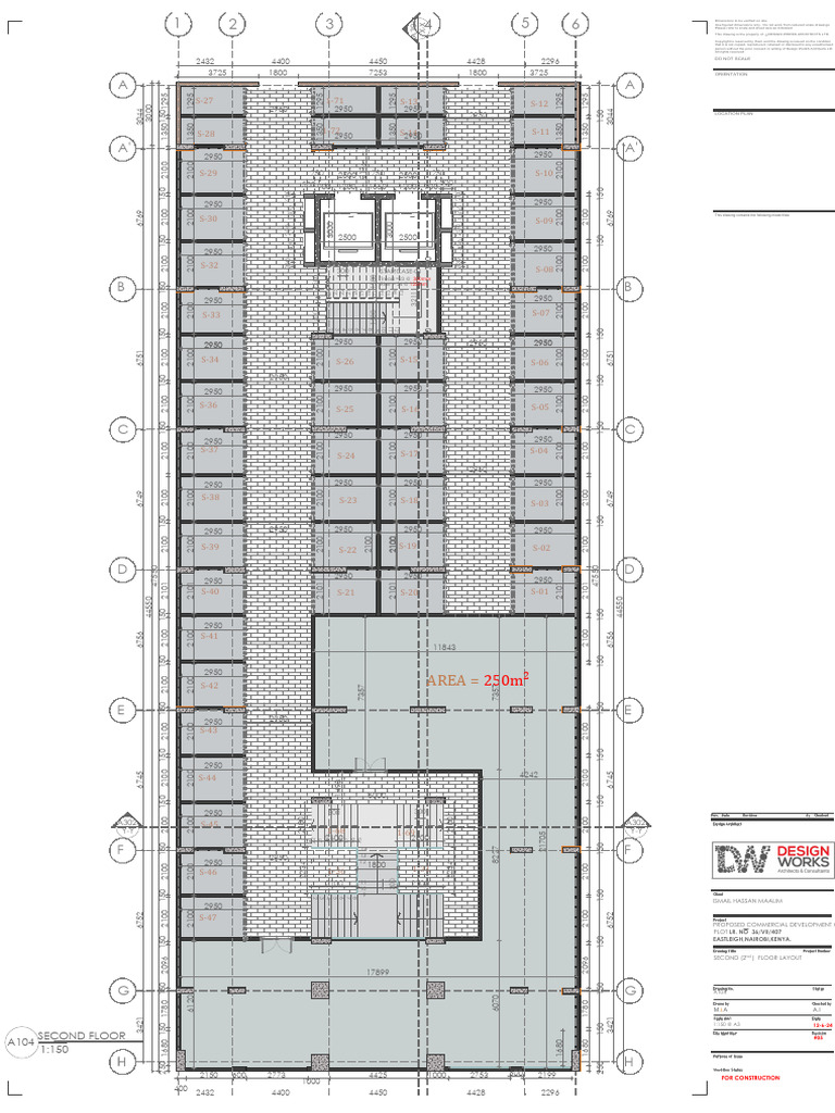 Area : A104 Second Floor 1:150 | PDF | Freedom Of Expression Law | Copyright Law