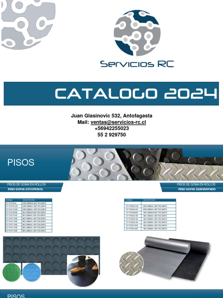 CATALOGO - SRC - Gomas 2024 - Rev2 | PDF | Color | Vision