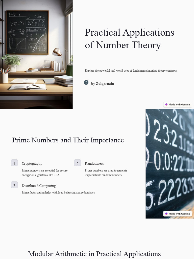 Practical-Applications-of-Number-Theory | PDF