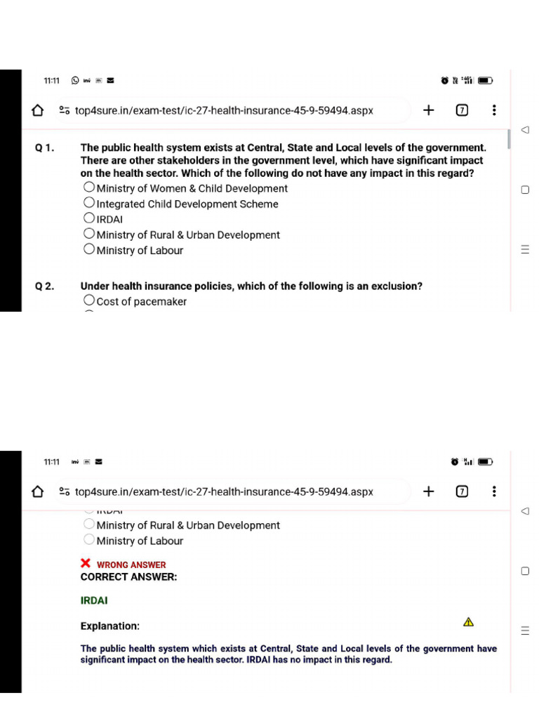 IC - 27 Test 2 III | PDF