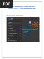 FortiClient VPN Setup Guide | PDF | Qr Code | Authentication