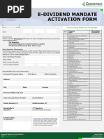 Coronation e Mandate Dividend Form 16 | PDF | Financial Services | Private Sector