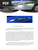 Misión, Visión y Valores de Ford | PDF | Sustentabilidad | Compania de ...