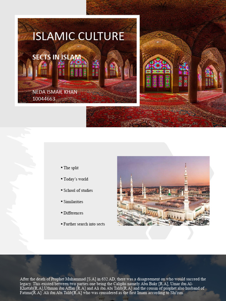Presentation ISLAMIC | PDF | Shia Islam | Sunni Islam