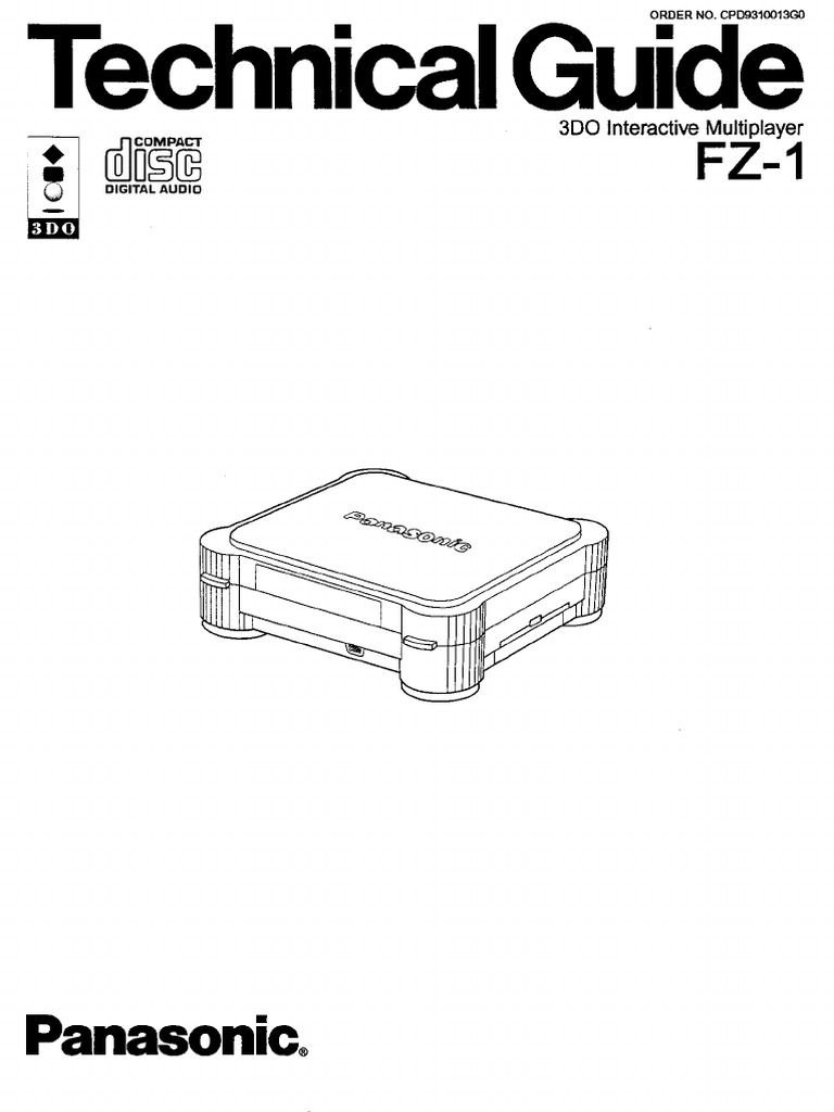 Panasonic FZ-1 Technical Guide, CPD9310013G0 | PDF | Random Access ...