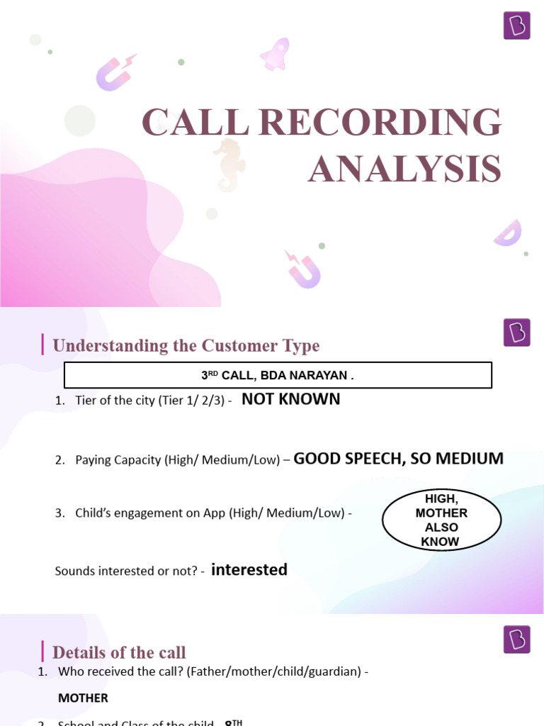 CALL3 | PDF | Career & Growth | Wellness