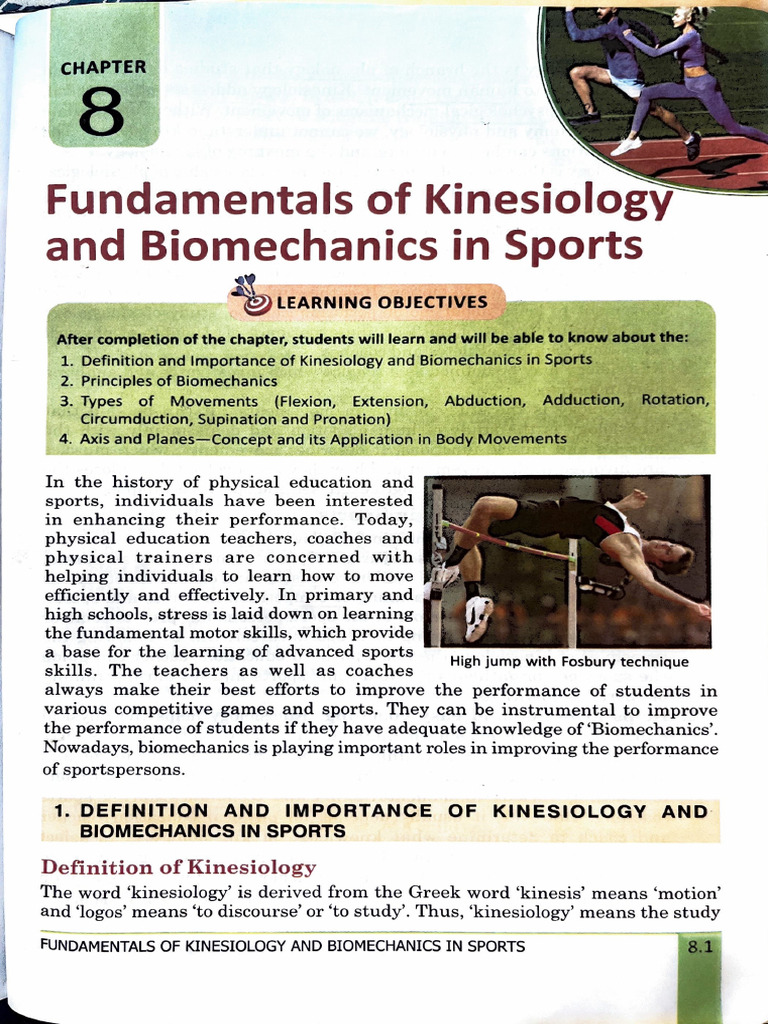 Kinesiology 8 | PDF | Anatomical Terms Of Motion | Musculoskeletal System