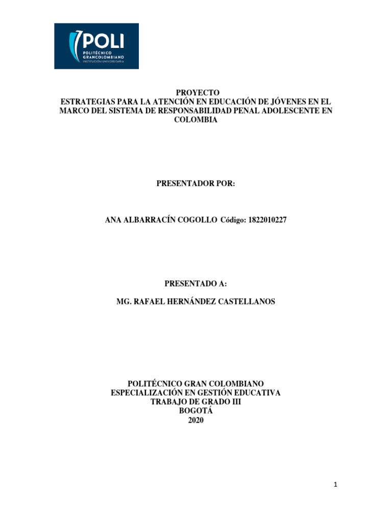 Ana Albarracín - PROYECTO - Entrega - Final | Descargar gratis PDF | Adultos | Enseñando