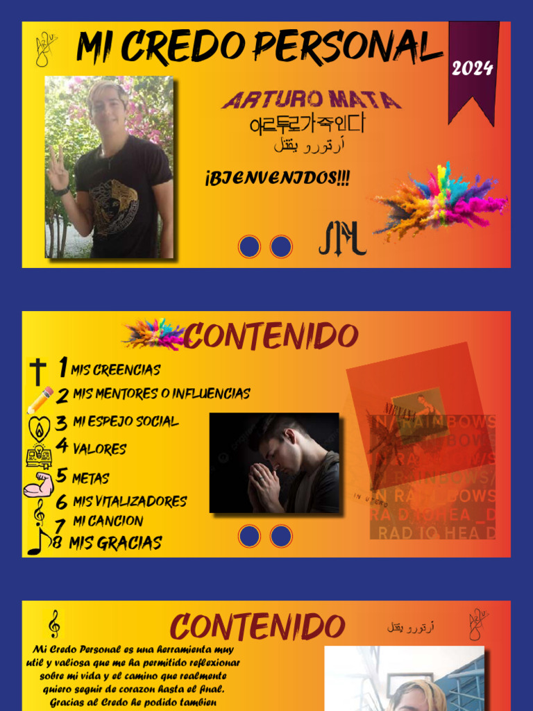 Mi Credo Personal 93 | PDF | Amor