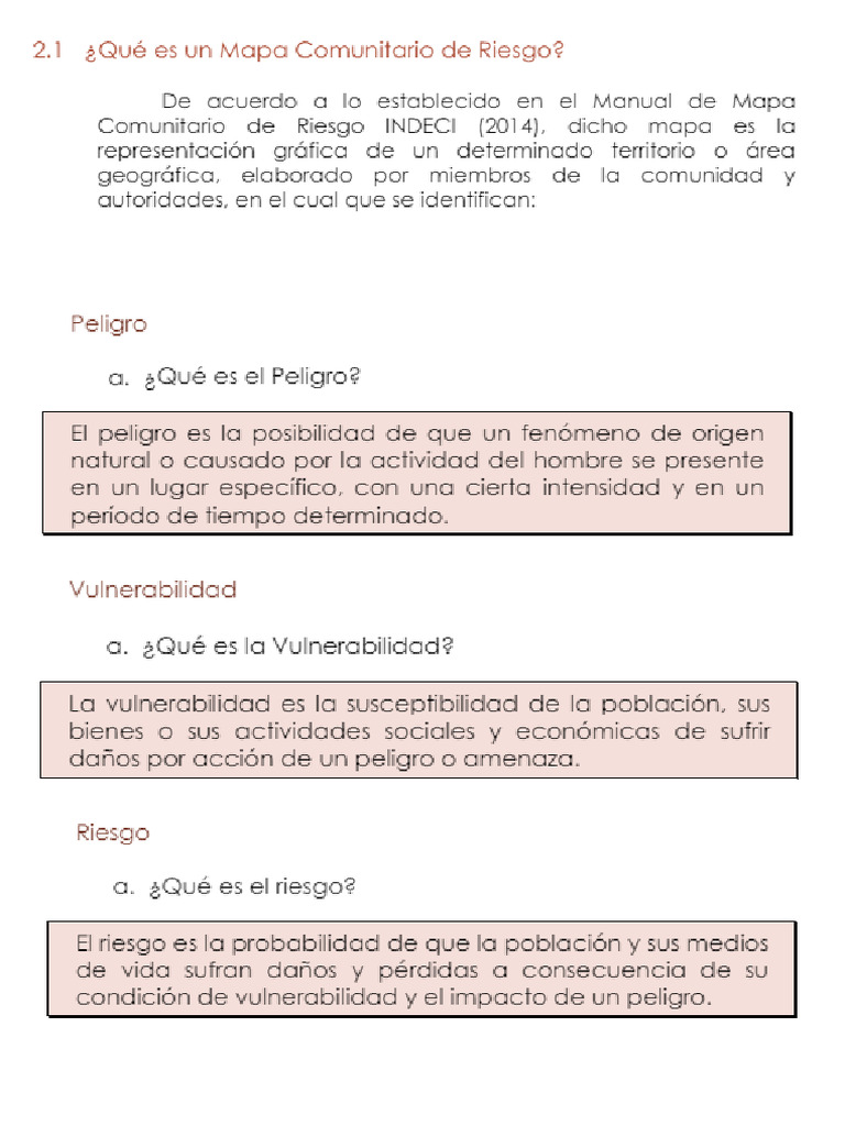 Mapa Comunitario | PDF