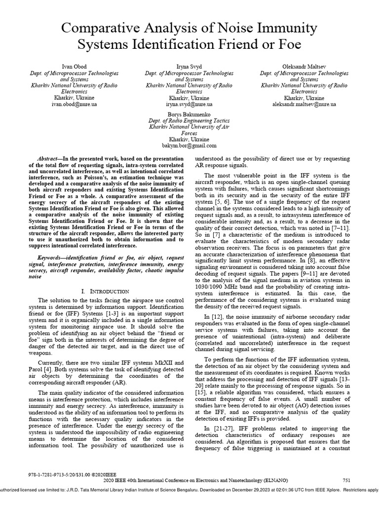 Comparative_Analysis_of_Noise_Immunity_Systems_Identification_Friend_or ...