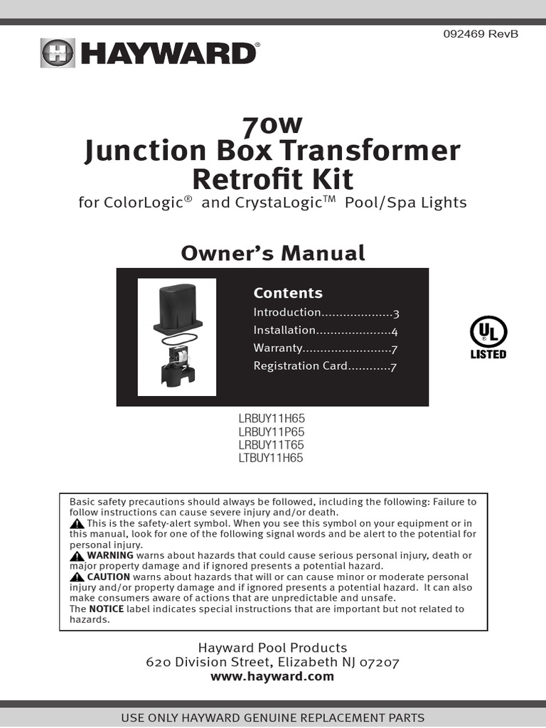 70w-junction-box-transformer-retrofit-kit | Download Free PDF ...