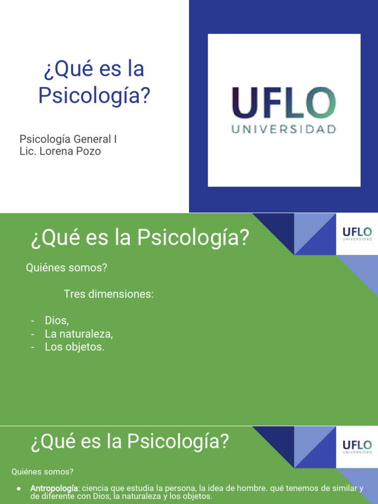Acerca de La Psicologia General ¿Qué Es La Psicología | PDF | Sicología ...