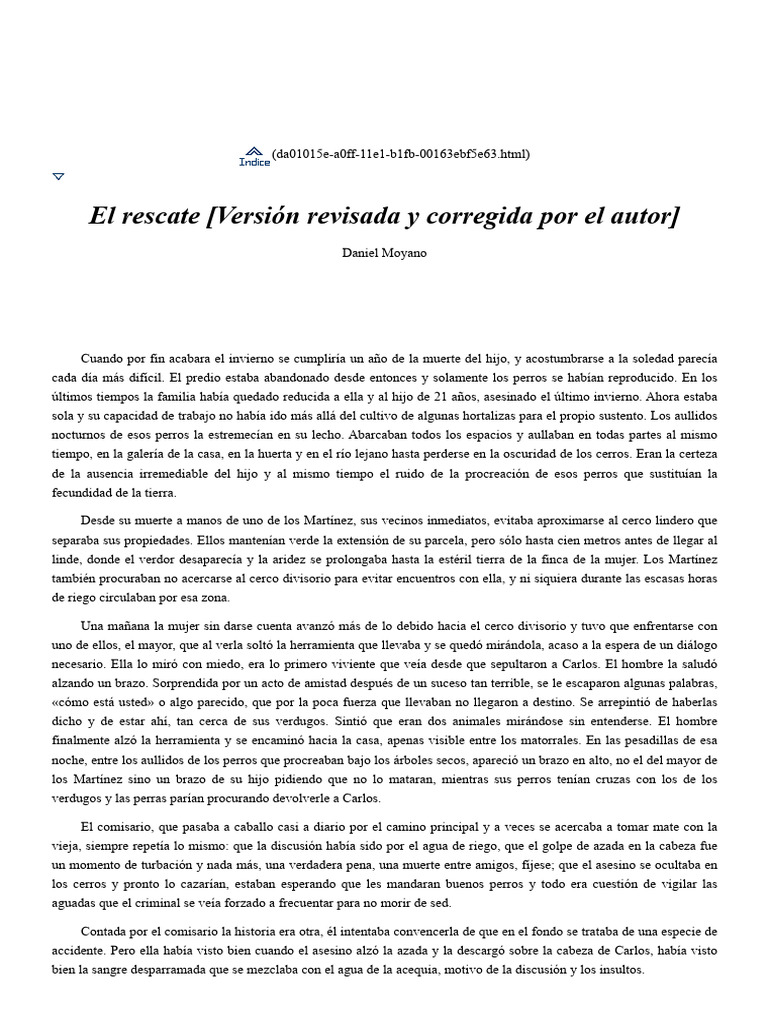 El Rescate | PDF
