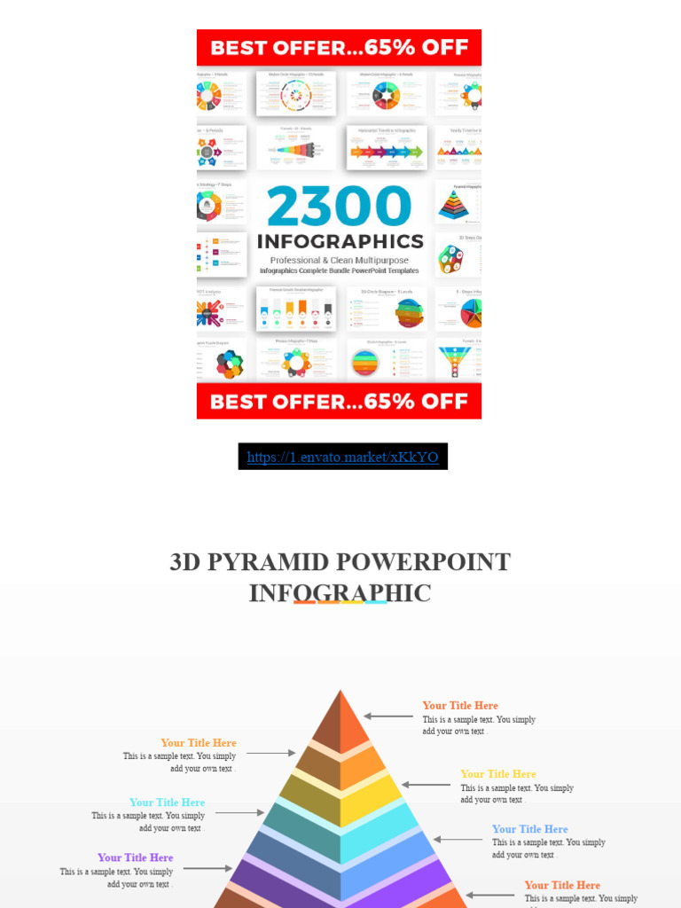 Iceberg and Pyramid Infographic Templates | PDF