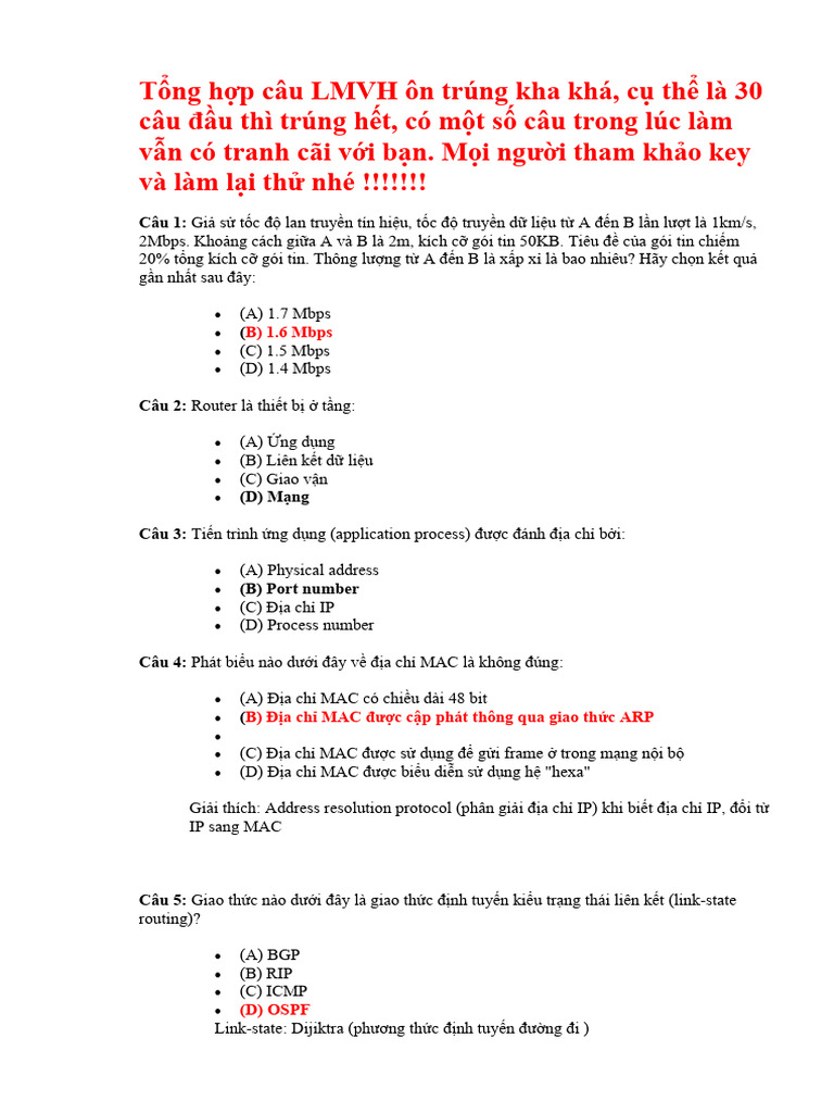 T NG H P Câu LMVH Ôn Trúng Kha Khá | PDF