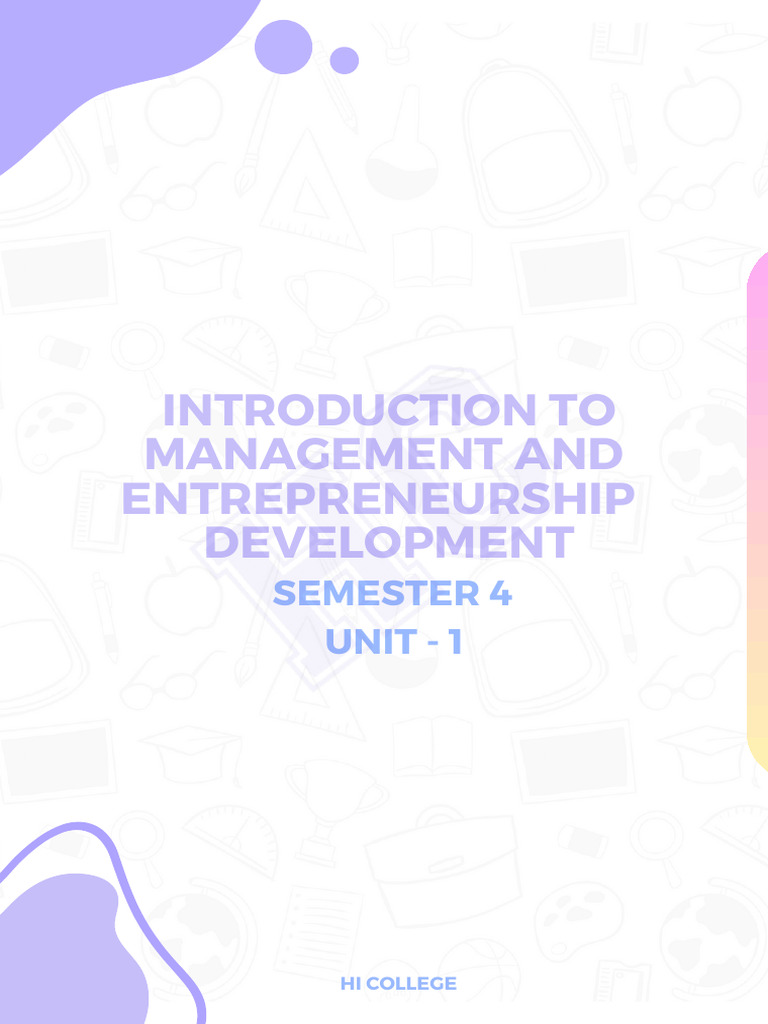 Understanding Entrepreneurship Basics | PDF | Entrepreneurship | Small ...