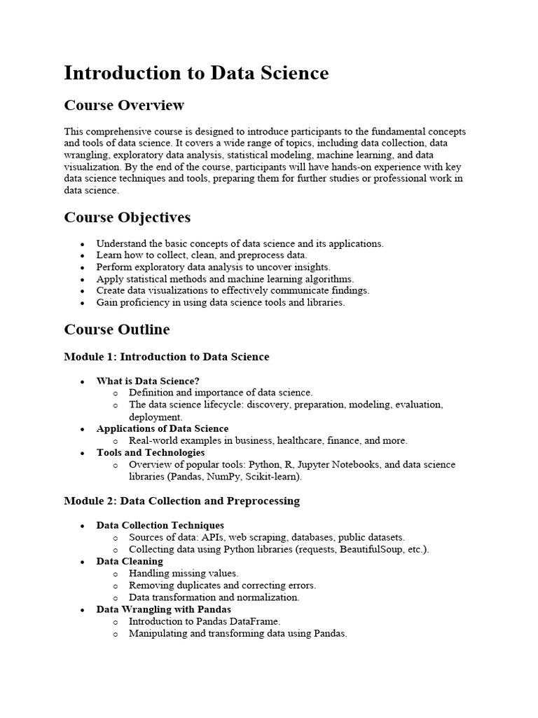 Data Science Skills Part 1 | PDF Data Science Skills Part 1 | PDF