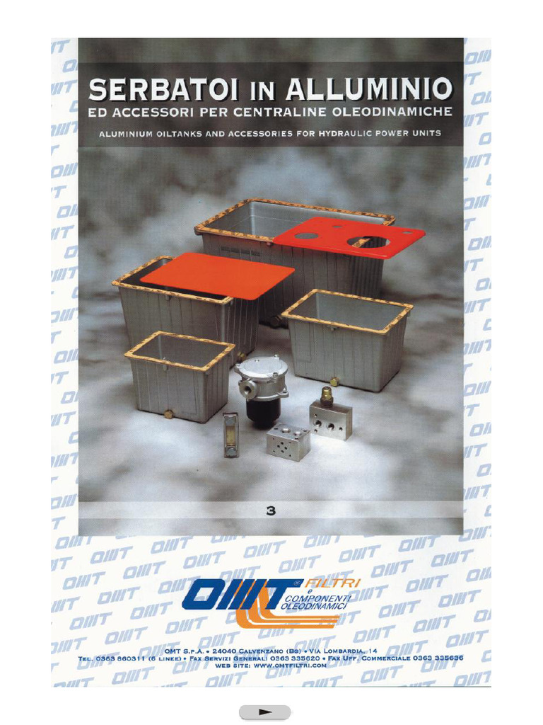 OMT Aluminium Oil Tanks | PDF