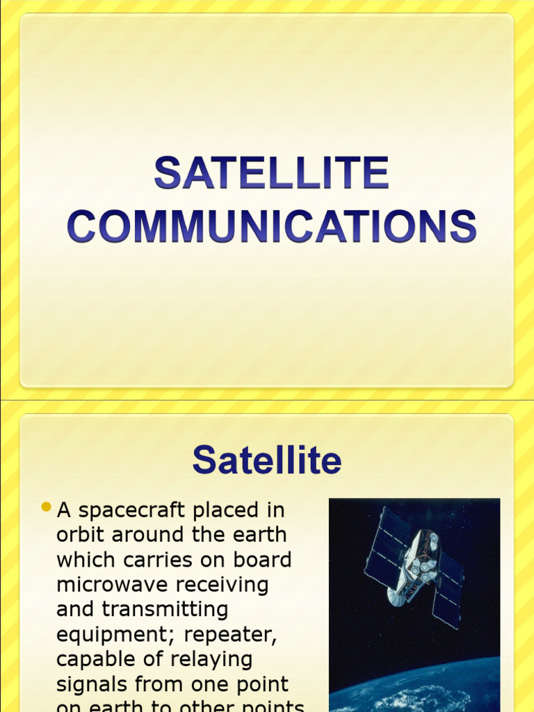 Satellite Communications Edge Rev | PDF | Satellite | Communications Satellite