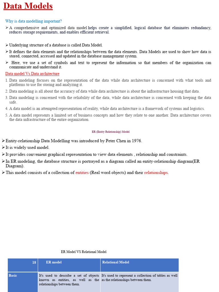 P2-DataModel-ER Model | PDF | Conceptual Model | Data Model