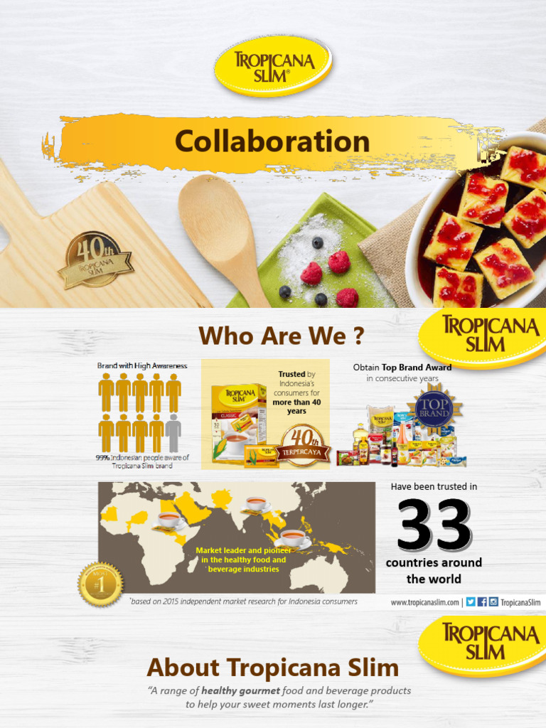 Proposal Kerjasama F&B - Nutrifood | PDF | Syrup | Drink