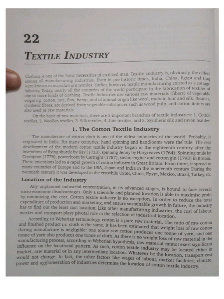 Textile Industry | PDF
