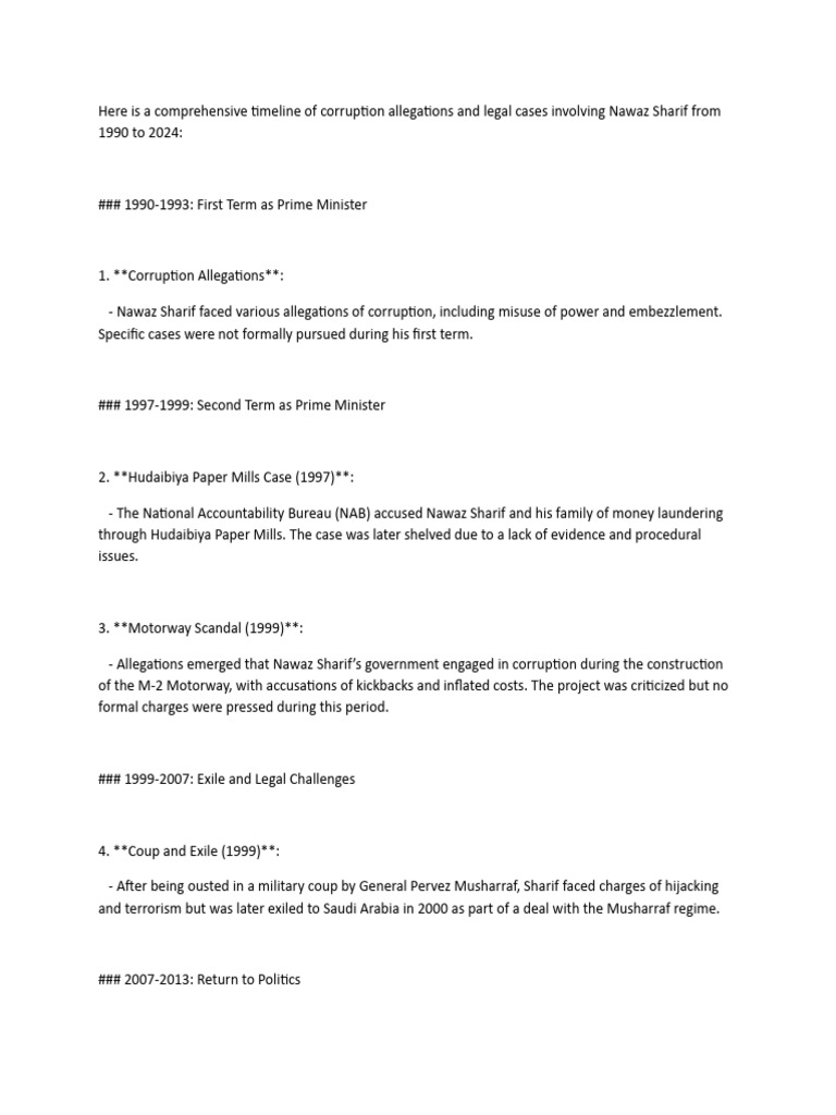 Corruption Download Free Pdf Nawaz Sharif Corruption