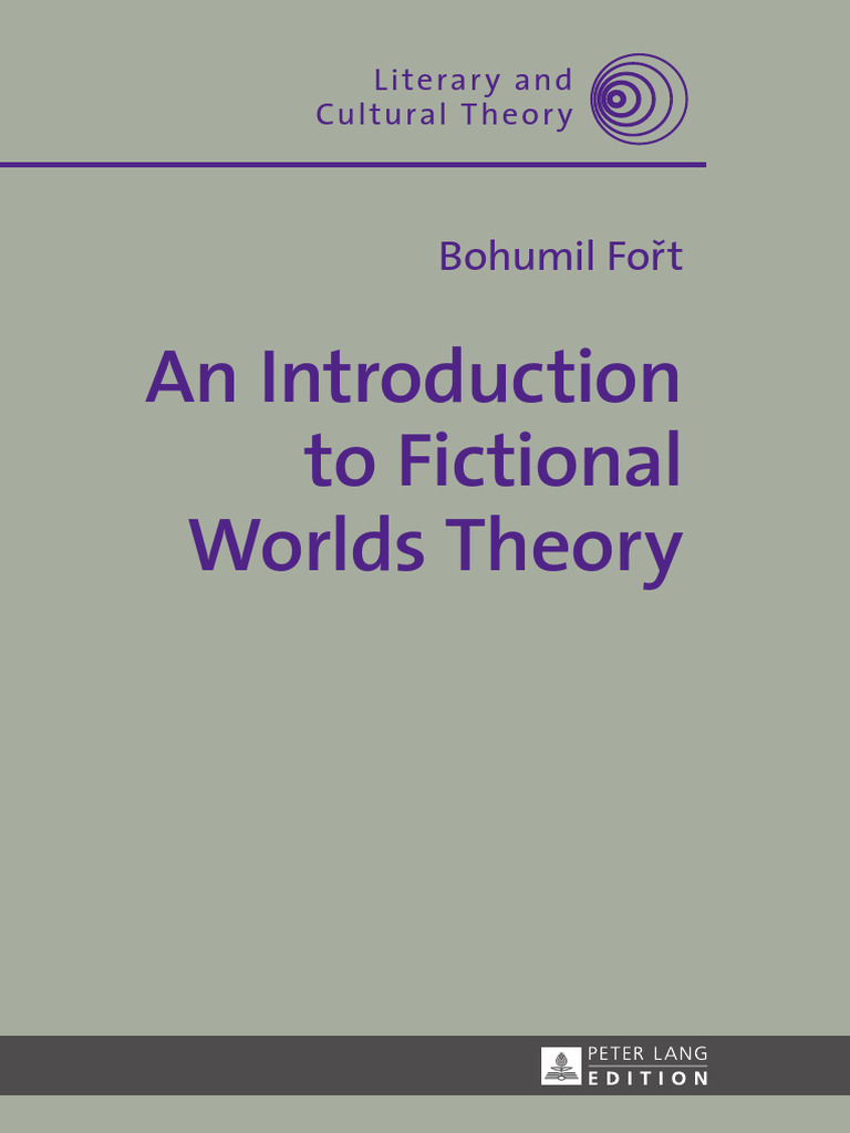 BOHUMIL, Fořt, An Introduction to Fictional Worlds Theory | PDF ...
