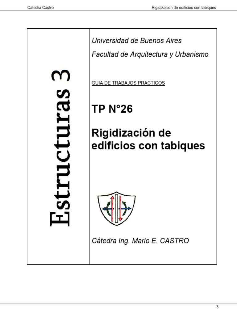 E3 - Guia TP 26 - Tabiques - 2021 | PDF