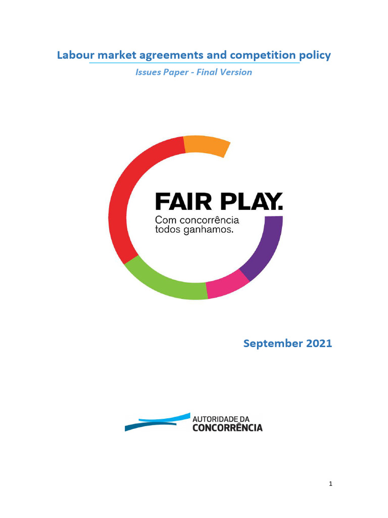 Issues Paper - Labour Market Agreements and Competition Policy | PDF ...