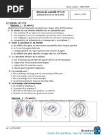 Exercices corrigés de monohybridisme | PDF | Hybride (Biologie) | Génotype