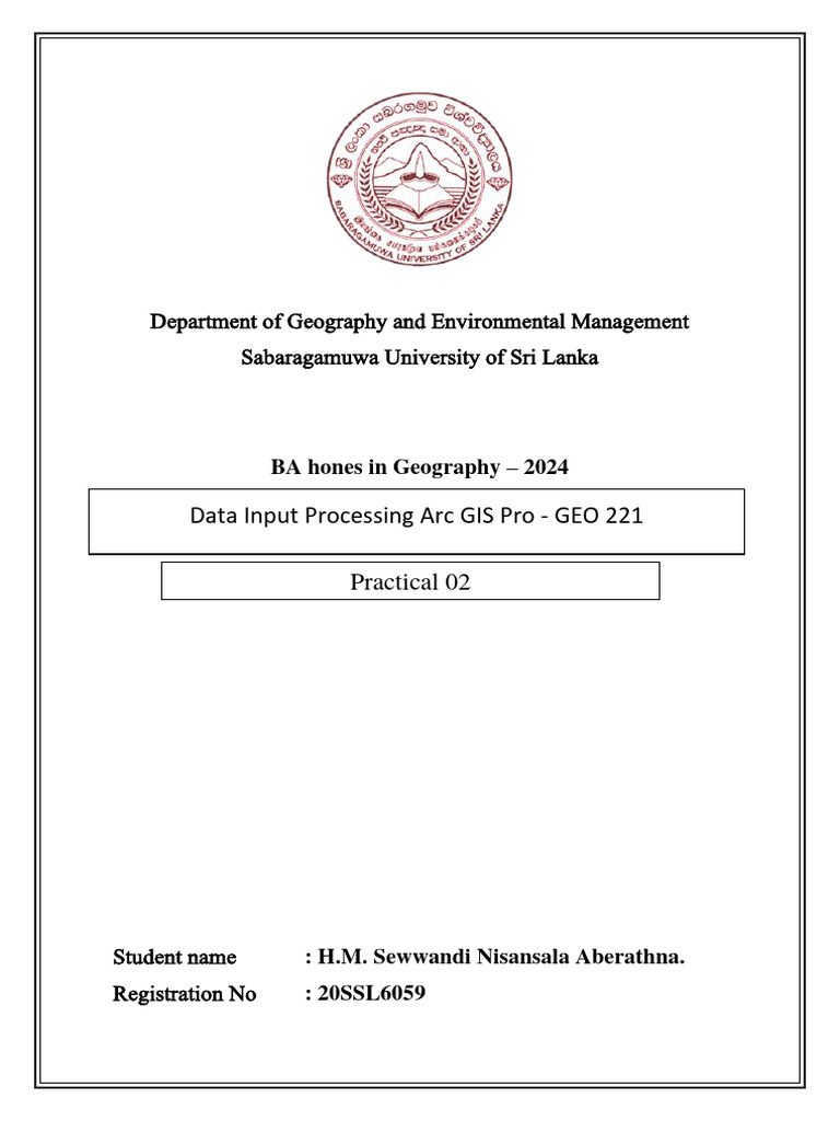 20SSL6059-Manual 02 | PDF | Arc Gis | Computing
