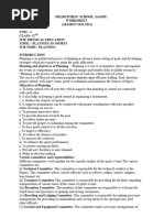 Class-XII Chapter-1 Management of Sports Events | PDF