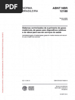 NBR 12188-Gases Medicinais Atualizada | PDF | Gases | Oxigênio