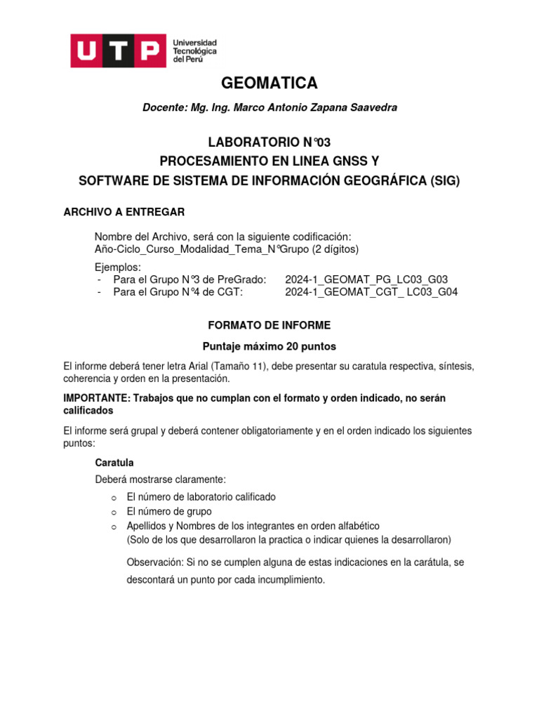 S10.s4 - Geomatica - Indicaciones - Lab Calif N°3 Procesamiento Data | Descargar gratis PDF ...