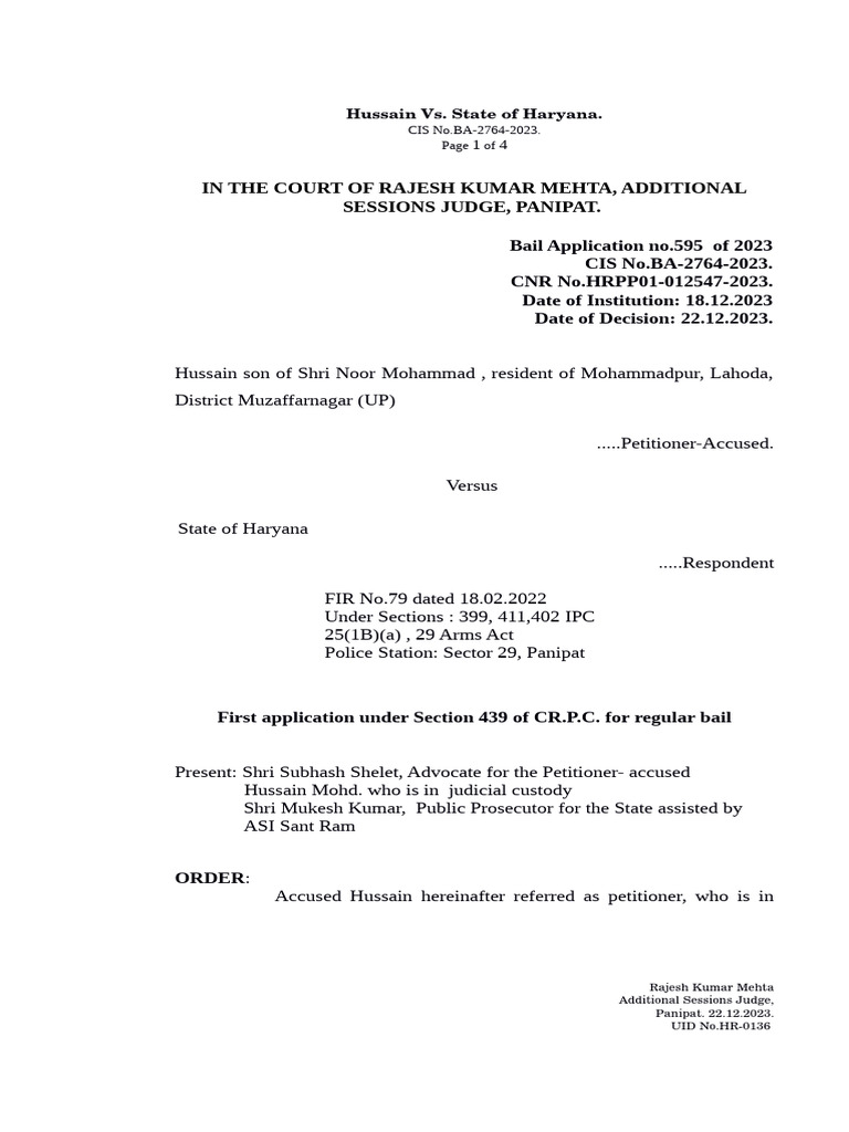 Display - PDF - 2024-06-11T122301.014 | PDF | Bail | Arrest