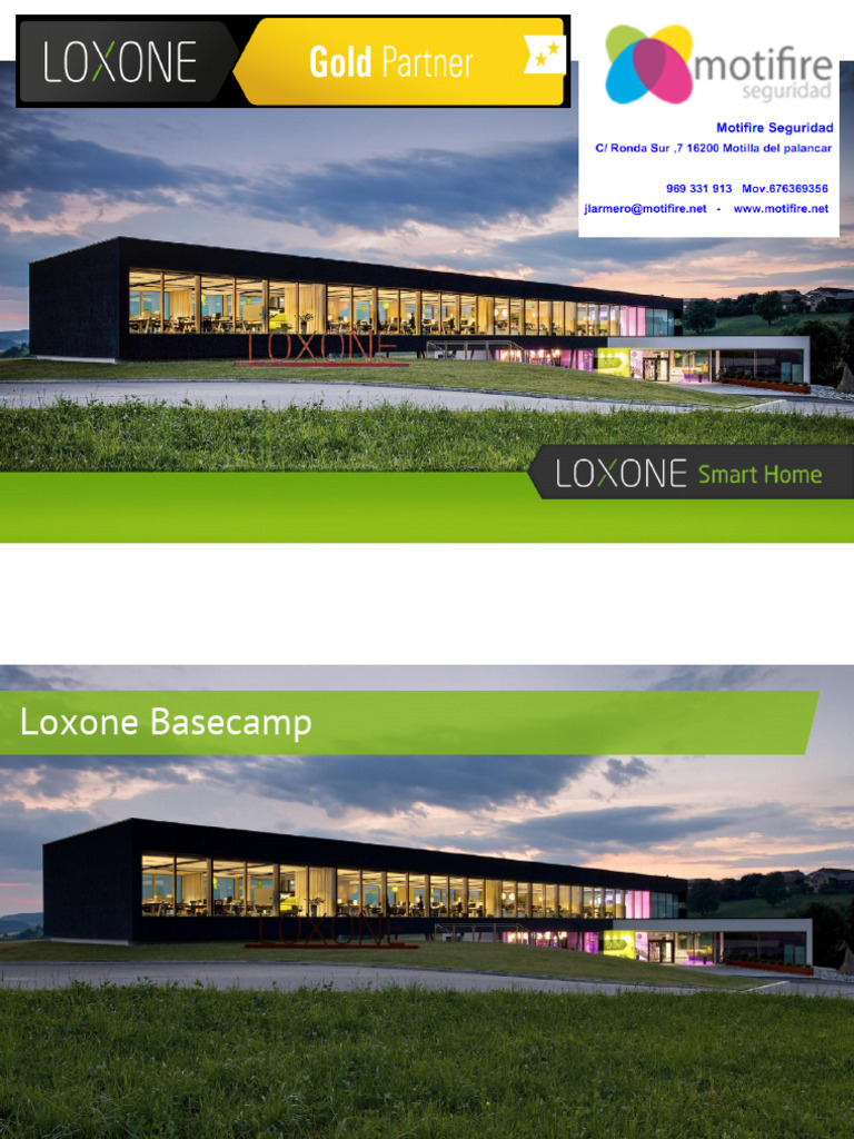 1º Presentación Loxone Motifire | PDF