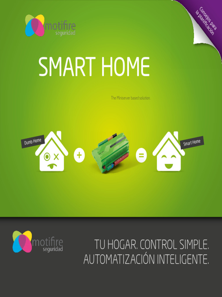 2º Presentación Smarthome Motifire | PDF | Sensor | Automatización
