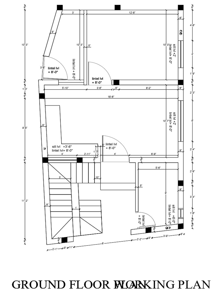 Ground Floor Working Plan | PDF