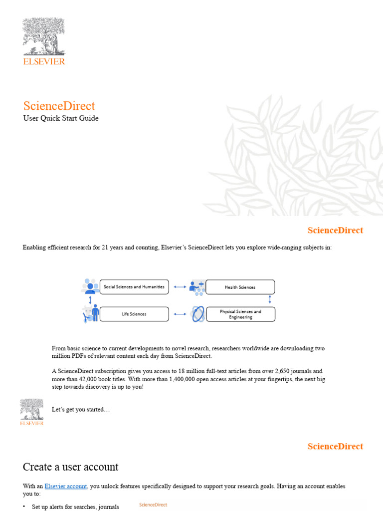 Science Direct Power Point Presentation | PDF | Cyberspace | Information Science