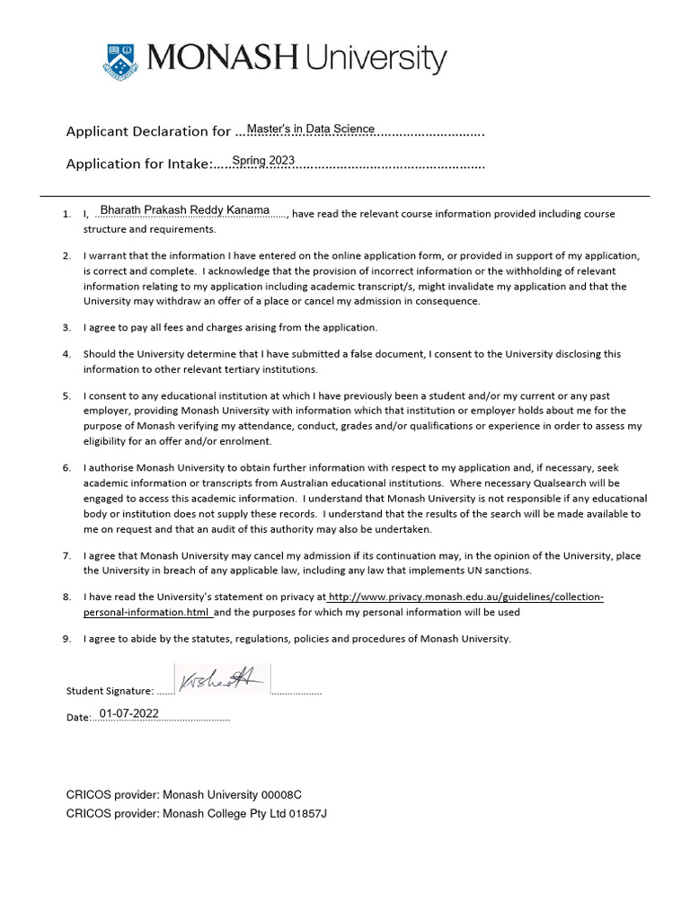 Monash Declaration... Aeqw | PDF | Government | Justice